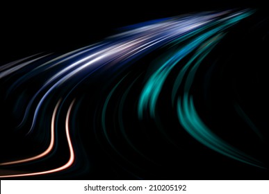 Abstract Light Trails Stock Photo 55486138 | Shutterstock