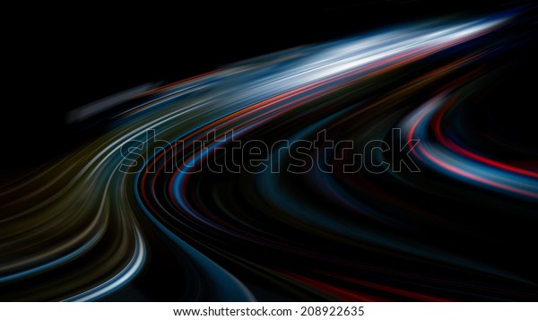 Distorted Light Stock Photo (Edit Now) 208922635