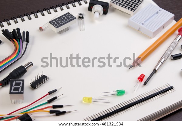 Diy Robot Engineer Electronic Kit Set Stock Photo 481321534 | Shutterstock