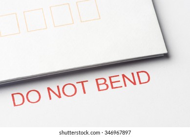 Do Not Bend Envelopes Stock Photo 346967897 | Shutterstock