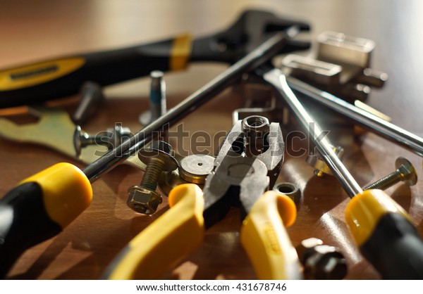 Do Yourself Diy Accessories Locksmith Tools Stock Photo 431678746 ...