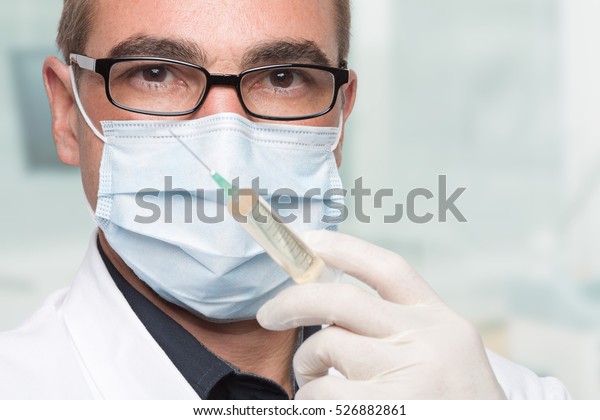 Doctor Injection Needle Stock Photo 526882861 | Shutterstock