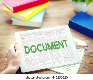 Document Forms Administrative Letters Notes Concept Stock Photo ...