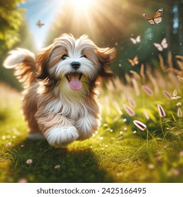 Image Sandfly About Bite Maltese Dog AI-generated image 2466821913 ...