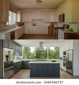 Doing Split Image Before After Photos AI-generated image 2484186863 ...
