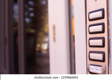 Front Door Buzzer Door Bell Intercom Stock Photo 1200397477 | Shutterstock