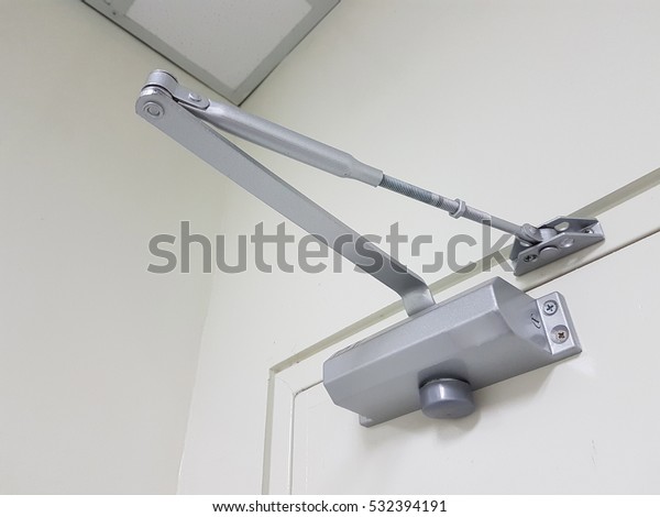 Door Closer Parallel Arm Bracket Aluminum Stock Photo (Edit Now) 532394191