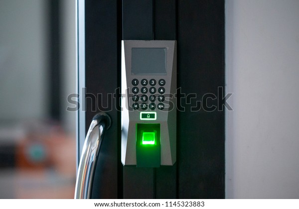 Door Electronic Access Control System Machine Stock Photo (Edit Now ...