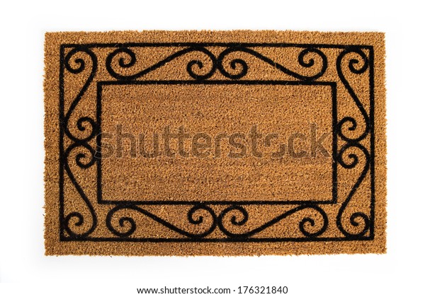 Door Mat Blank Mat Inserting Text Stock Photo 176321840 | Shutterstock