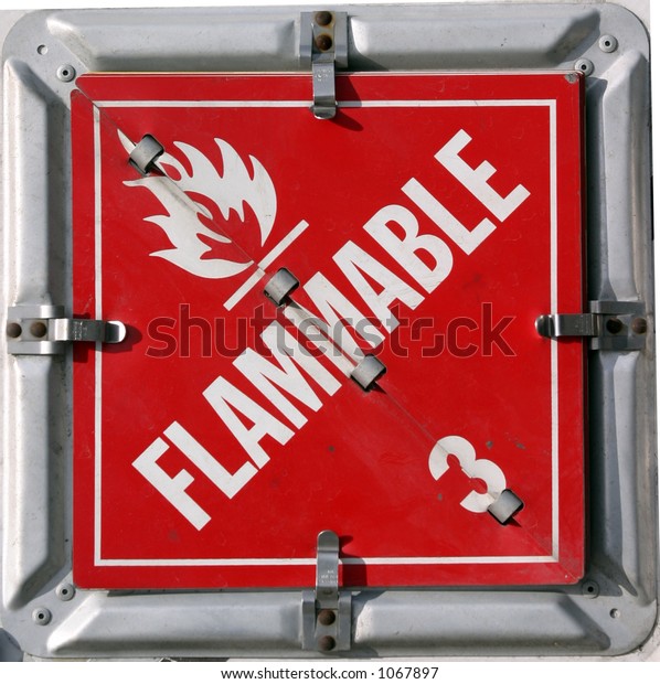 Dotimo Hazardous Materials Placards Flammable 3 Stock Photo (Edit Now ...