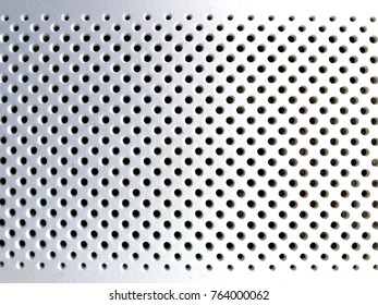 Dots Pattern On White Plastic Background Stock Photo 764000062 ...