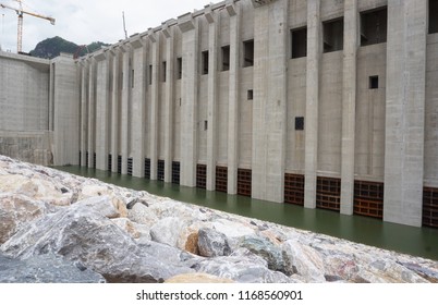 Down Stream Side View Hydroelectric Power Stock Photo 1168560901 ...