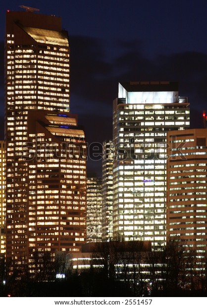 Down Town Core Stock Photo 2551457 | Shutterstock