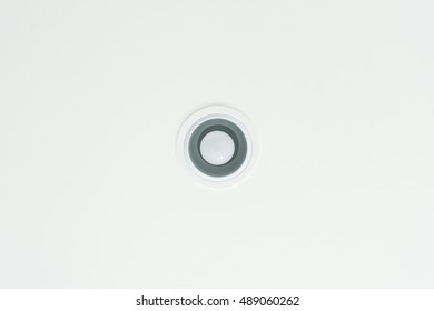 Downlight On White Ceiling Texture Background Stock Photo 489060262 ...