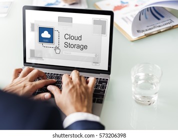 Download Network Sync Cloud Storage Community Stock Photo 612310949 ...