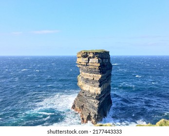 Downpatrick Head Briste Sea Stack Stock Photo 2177443333 | Shutterstock