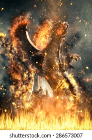 Dragon Ready Attack Stock Photo 286573007 | Shutterstock