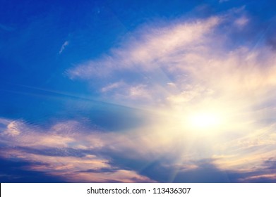 Dramatic Blue Sky Clouds Stock Photo 113436307 | Shutterstock