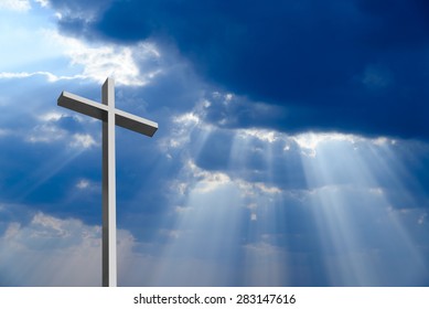 Dramatic Deep Blue Jesus Light Shining 스톡 사진 83163865 | Shutterstock