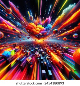 Artistic Billiard Balls Multiple Balls Sparks AI-generated image ...