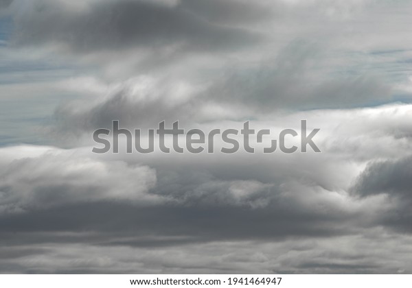 Dramatic Gray White Clouds Sky Stock Photo 1941464947 | Shutterstock
