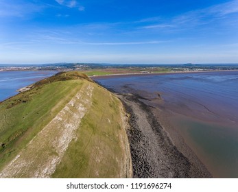Dramatic Limestone Cliffs Brean Down Part Stock Photo 1191696274 ...