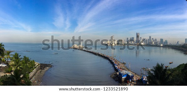 Dramatic Mumbai Skyline Prabhadevi Lower Parel Stock Photo (Edit Now ... Dramatic Mumbai Skyline Prabhadevi Lower Parel Stock Photo (Edit Now ...