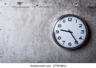 Dramatic Picture Round Wall Clock Hanging Stock Photo 277833812 ...