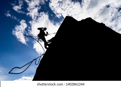 361 Abseiling silhouette Images, Stock Photos & Vectors | Shutterstock