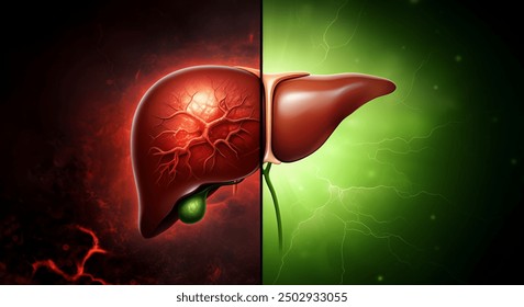 Hydrated Liver Right Corner Right Corner AI-generated image 2506515683 ...