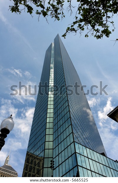 Dramatic Wide Angle Shot Tall Skyscraper Stock Photo 5665525 | Shutterstock