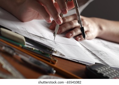 Draw Draft Stock Photo (Edit Now) 65541082