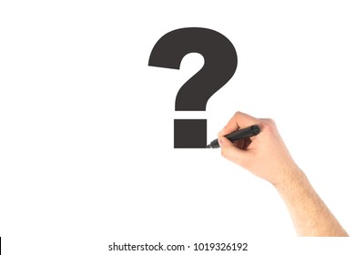 Draw Question Mark Stock Photo 1019326192 | Shutterstock
