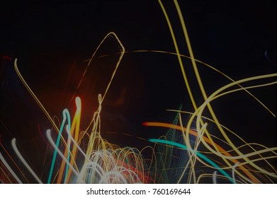 Drawing By Light Dynamic Light Stock Photo 760169644 | Shutterstock