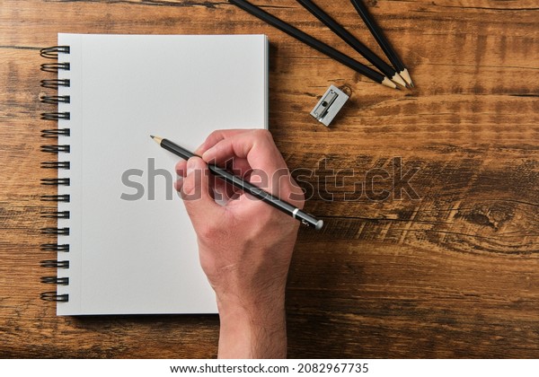Drawing Concept Using Green Screen Hand Stock Photo 2082967735 ...