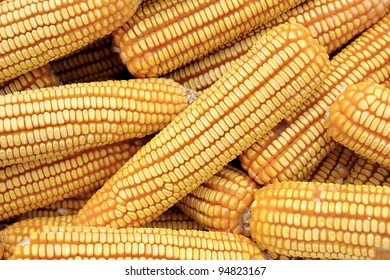 Piles Sweet Corn Material Corn Starch Foto de stock 166129766 ...