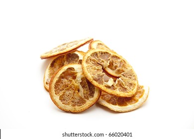 Dried Lemon Slice White Background Stock Photo 1754339138 | Shutterstock