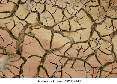 Dried Out Mud Flat Cracks Stock Photo 680342848 | Shutterstock