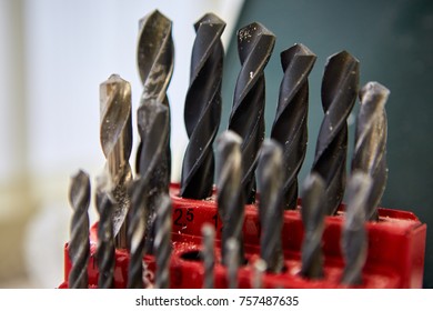 Drill Bit Set Macro Stock Photo 757487635 | Shutterstock