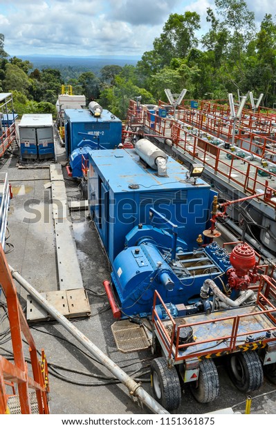 Drilling Rig Mud Pump Set Power Stock Photo 1151361875 | Shutterstock