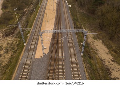 2,899 Aerial view on railroad infrastructure Images, Stock Photos ...