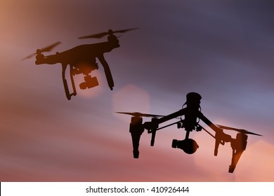 Drones High Resolution Camera Flying Closeup Stock Photo (Edit Now ...