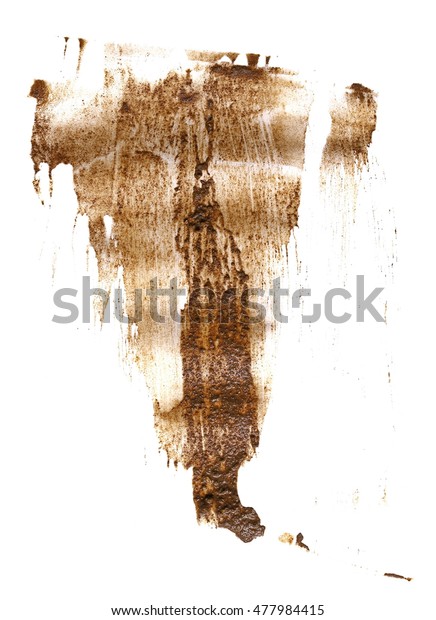 Drops Mud Sprayed Isolated On White Stock Photo 477984415 | Shutterstock