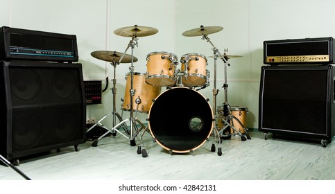 Drum Set Studio Stock Photo 42842131 | Shutterstock