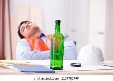 Drunk Engineer Working Workshop Stock Photo 1139783999 | Shutterstock