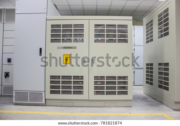 Dry Type Transformer install at Electrical Room in Power Plant