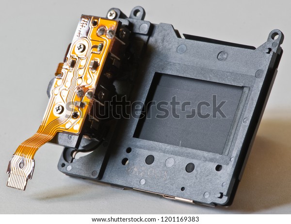 Dslr Camera Shutter Mechanical Stock Photo 1201169383 | Shutterstock