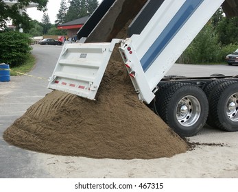 Dump Truck Dropping Load Stock Photo 467315 | Shutterstock