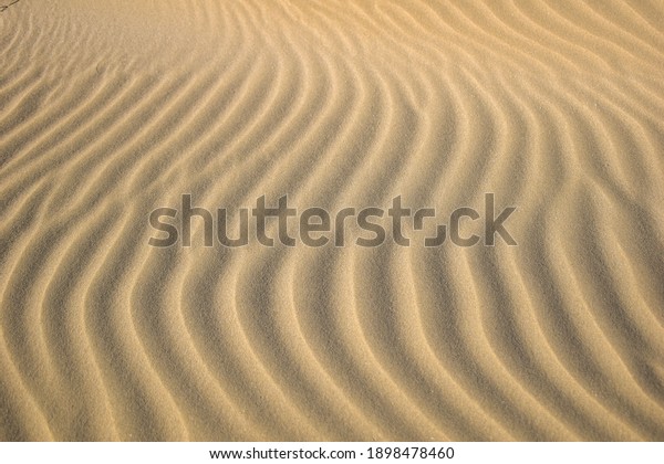Dune Waves Sand Pattern Wave Sand Stock Photo 1898478460 | Shutterstock
