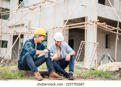 621 Construction workers taking rest Images, Stock Photos & Vectors ...